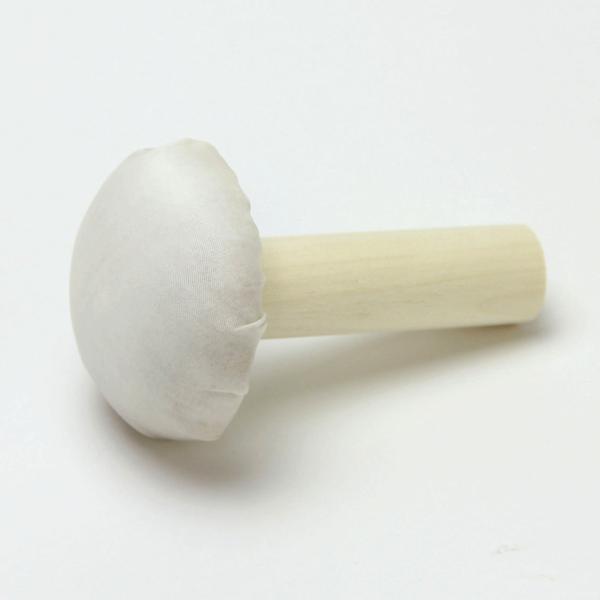 直径約60mm 固形グランド引き用具プレートを温めて固形グランドを塗り軽くたたくようにしながら薄く均一に引きのばします。