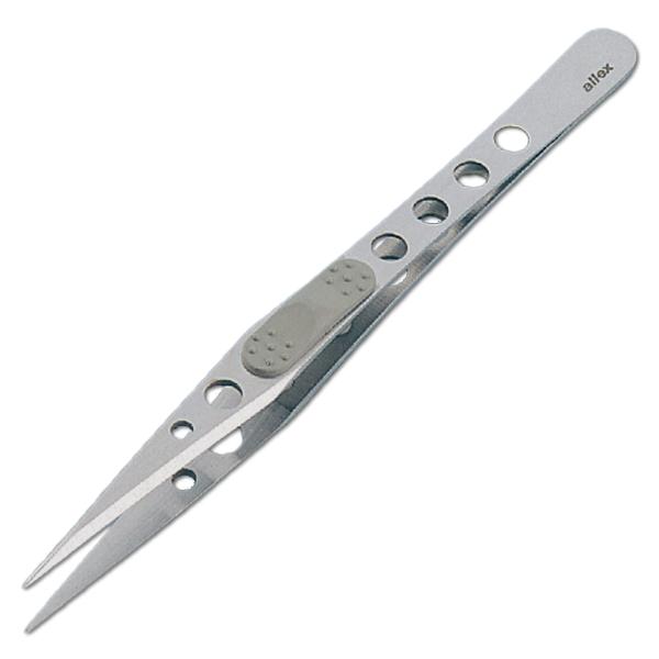 サイズ：全長125×幅10mm 重さ：13gステンレス製日本製手の中に納まるサイズなので、開閉時の使用感が抜群です。先端をスキ加工で薄くすることにより、細かい作業に最適です。ベーシックな設計で多目的に使える軽く、扱い易い形状です。1型・4型...