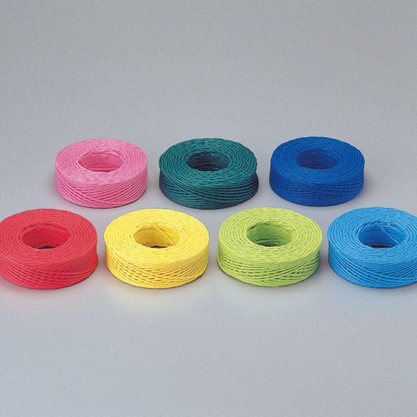 サイズ：径4mm×長さ100mカラフルな極太の紙ひもです。ボリュームがありますので、編むだけでなく、短く切ったり、一部ほぐしたりして、貼り絵やレリーフ絵画、工作の素材として使えます。