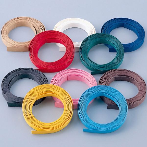 サイズ：幅19mm×5m巻 細丸ひも16本束そのままの幅で使うだけでなく、半分に裂いて籠などを編んだり、2本ずつに裂いて竹ひごの代わりにしたり、あるいは小さく切ってモザイクタイルのように使うなど、いろいろな工作・手芸に利用できます。