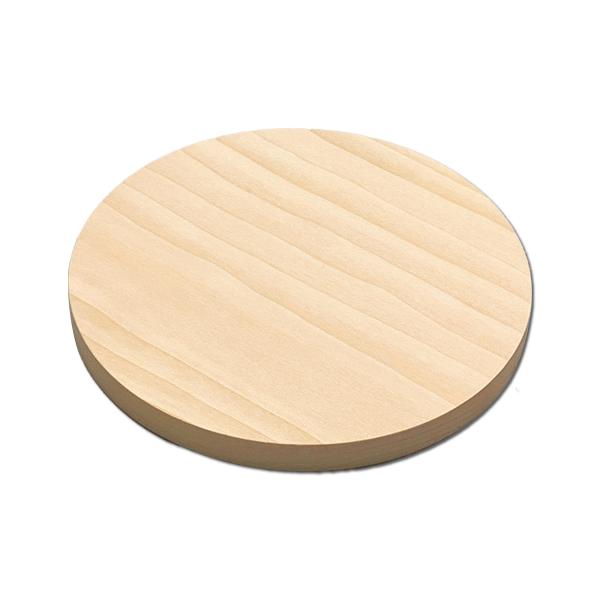 サイズ：直径約170mm×厚さ14mm材質：桂材シンプルな丸型の木材です。鍋敷きや皿、トレイなどに加工できます。14mm厚と厚みがあるので、鎌倉彫などの木彫材にも◎。※桂なので、板目に赤味や茶色が混じることがあります。※裏面に板を切り抜く際...