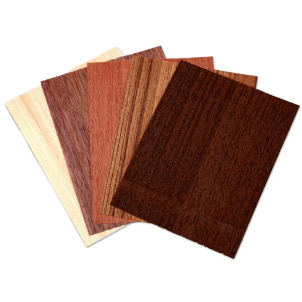 サイズ：150×200mmセン(または、ナラ)、チーク、ウェンジ、マコレ、ウォールナット裏面：和紙貼合加工 説明書付自然材の木目や色調を生かし、暖かな風合いの象嵌風の細工ができます。木彫箱や時計文字盤、飾り額の装飾に、接着・表面保護には、木...