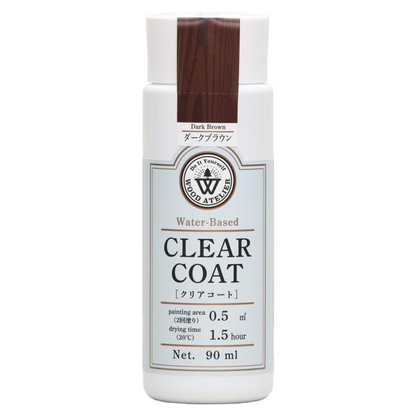 容量：90mL塗り面積(2回塗り)：約0.5m2乾燥時間：約90分／20℃うすめ液：水(水道水)屋内木部の保護・着色に低臭で屋内でも使いやすい水性ウレタンニスです。食品衛生自主基準に適合しています。木の表面をコーティングして守ります。しっか...