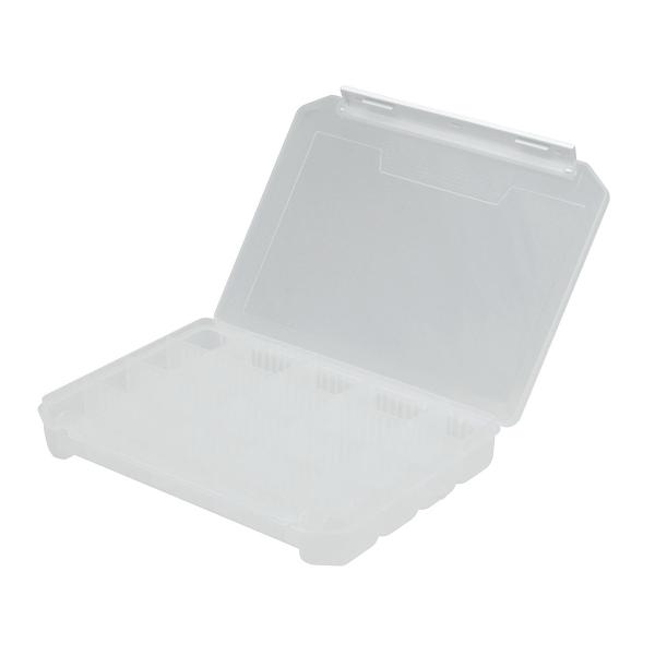 外サイズ：約255×190×高さ40mm内サイズ：約245×165×高さ35mm仕切：長手方向に固定仕切板3本(有効スペース約245×36×高さ35mm×4)可変仕切板：16枚材質：本体・仕切板/ポリプロピレン、止具/ABS日本製特徴リブと...