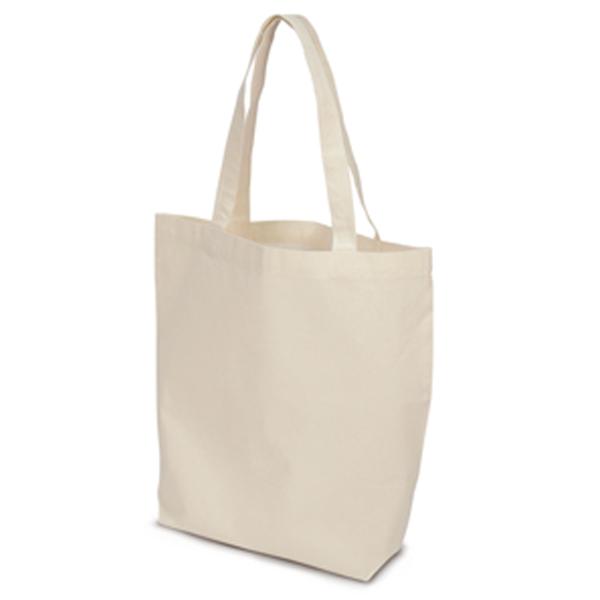 厚さ：約4.7オンス(シーチング素材)材質：無漂白コットンサイズ：約縦36×横37×底マチ11cm持ち手：長さ約50cm容量：約10.5Lエコマーク認定の生成り無漂白のバッグです。うす生地タイプで底マチのある、道具、用具入れとして実用できる...
