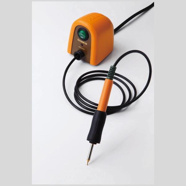 電源：AC100V 50/60Hz消費電力：7.5Wプラグ形状：平型プラグ品番：FD200-01付属品：ペン先1B型(ウッドバーニング用、品番 T21-B1、先端太さ直径1mm)、ペン先引き抜き用パッド、遮蔽板、取扱説明書ステーション部外形...