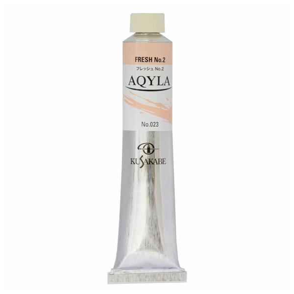 容量：100mL(20号)シリーズ：C耐光性：★★★透明性：不透明使用顔料：PW6：/：PY184：/：PR254AQYLA（アキーラ）は今までにない新しい絵具です。表面は水の蒸発とともに乾きますが、ゆっくり固まるので、 その間に道具の片づ...