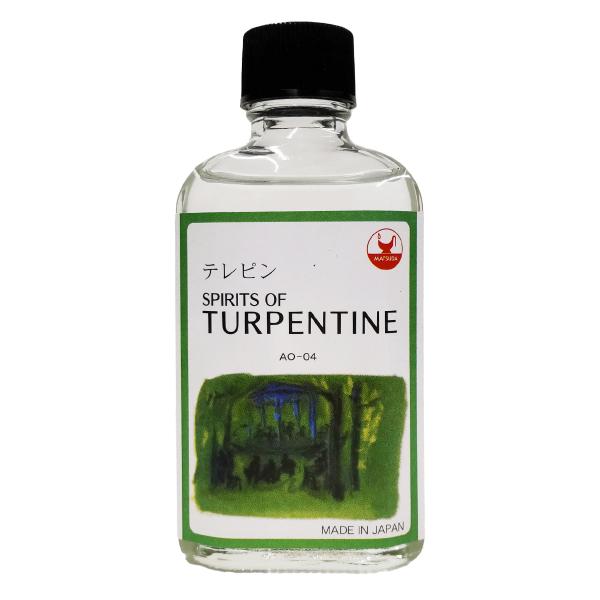 内容量：55ml成分：松の樹脂（松やに）下描きやおつゆ描き、絵具やオイルをうすめる際に使用するオイル。下絵用溶剤で、これで絵の具をうすめると発色はおちますが伸びはよくなります。下絵以外に使う時はリンシードオイル、またはポピーオイルの希釈液と...