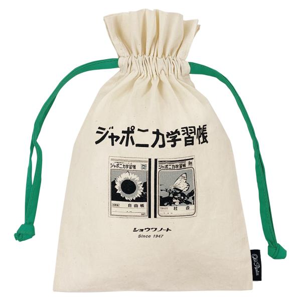 サイズ：W185×H275mm材質本体：コットン100％紐：コットン90％、ポリエステル10％タグ：ポリエステル100％「OldResta(オールドリスタ)」は、レトロな(Old)文具を(Stationery)復刻する(Revival)をテ...