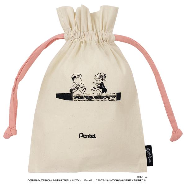 サイズ：W185×H275mm材質本体：コットン100％紐：コットン90％、ポリエステル10％タグ：ポリエステル100％「OldResta(オールドリスタ)」は、レトロな(Old)文具を(Stationery)復刻する(Revival)をテ...