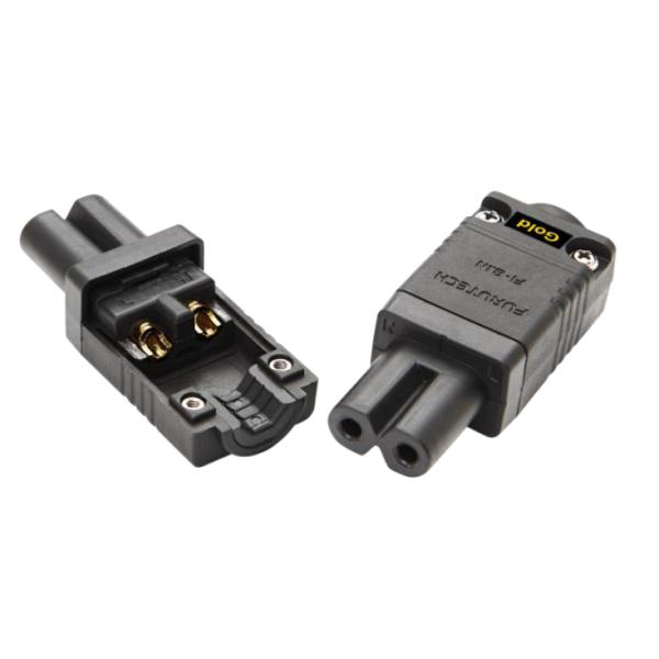 FI-8.1Nシリーズは音質の改善と耐久性を向上させます。新開発のケーブルクランプ部は安定したグリップと共鳴をコントロールします。外形寸法を細くすることで、これまでオーディオグレードインレットプラグ（メガネ型）を使用できなかった機種にも対応...