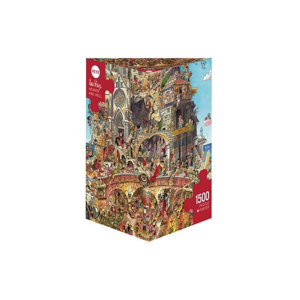 スペイン出身のイラストレーター、絵本作家 Hugo Prades ヒューゴ・プラデス作品完成図ポスター付きピース数:　1500ピース完成サイズ:　60 × 80 cm対応フレーム:　F1510☆　糊は入っていません。