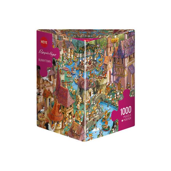 フランス出身の絵本作家・イラストレーター、Francois Ruyerフランソワ・ルイー作品完成図ポスター付きピース数:　1000ピース完成サイズ:　48 × 67.2 cm☆　糊は入っていません