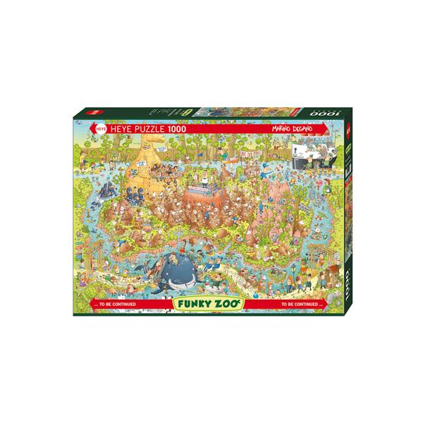 イタリア出身のイラストレーター Marino Degano マリノ・デガーノ作品ピース数:　1000ピース完成サイズ:　50 × 70 cm対応フレーム:　F1020☆　糊は入っていません。