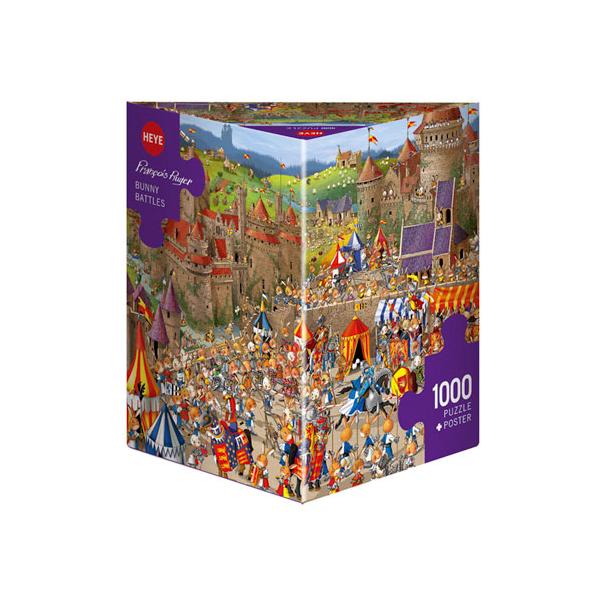 フランス出身の絵本作家・イラストレーター、Francois Ruyerフランソワ・ルイー作品。完成図ポスター付きピース数:　1000ピース完成サイズ:　50 × 70 cm対応フレーム:　F1020☆　糊は入っていません。