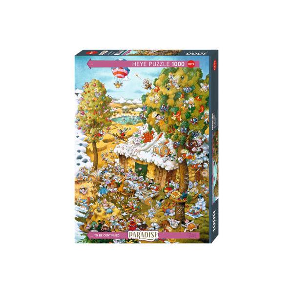 ドイツ出身の絵本作家・イラストレーター、Michael Ryba ミヒャエル・リーバ作品。ピース数:　1000ピース完成サイズ:　50 × 70 cm対応フレーム:　F1020☆　糊は入っていません。