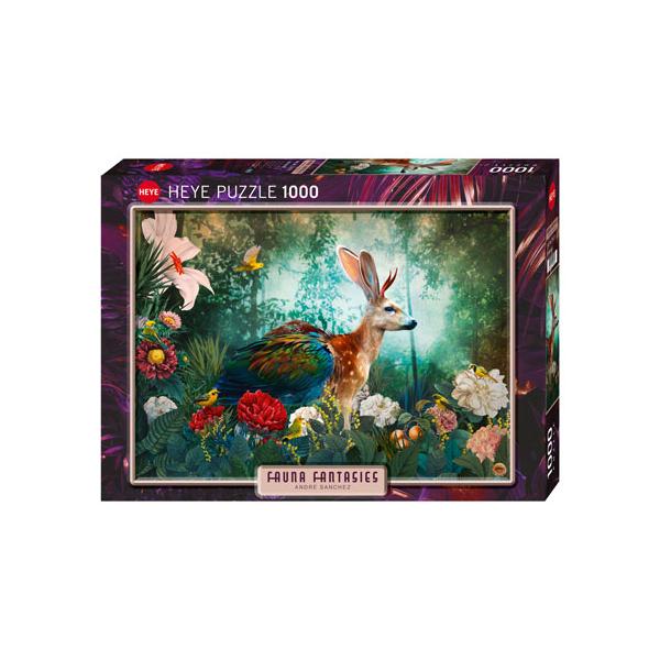 Andre Sanchez アンドレ・サンチェス作品フランス・パリを拠点に活動するイラストレーター・写真家Jackalope (ジャッカロープ) は伝説の動物　ピース数:　1000ピース完成サイズ:　50 × 70 cm対応フレーム:　F1...