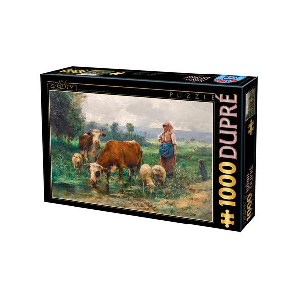 ジュリアン・デュプレ作品　フランス　パリ出身の画家ピース数:　1000ピース完成サイズ:　47 × 68 cm対応フレーム:　F475685☆　糊は入っていません。