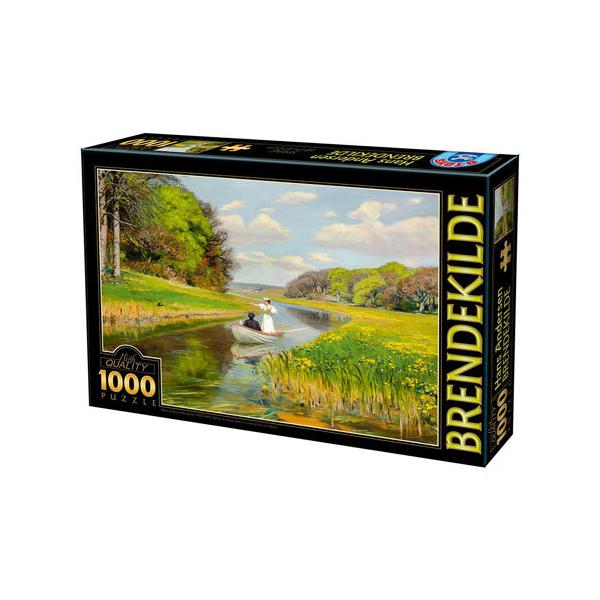 ジュリアン・デュプレ作品　フランス　パリ出身の画家デンマーク出身　デンマークの田舎の生活状況を描いた社会的リアリズムの野外画家ピース数:　1000ピース完成サイズ:　47 × 68 cm対応フレーム:　F475685☆　糊は入っていません。