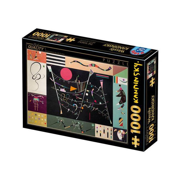 ワシリー・カンディンスキー作品ロシア出身の画家　一般に抽象画の創始者と呼ばれているピース数:　1000ピース完成サイズ:　47 × 68 cm対応フレーム:　F475685☆　糊は入っていません。