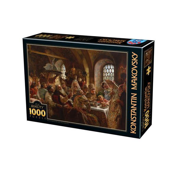 コンスタンチン・マコフスキー作品17世紀にボヤルロシアの多くの絵画を描いたロシア・モスクワ出身の芸術家ピース数:　1000ピース完成サイズ:　47 × 68 cm対応フレーム:　F475685☆　糊は入っていません。