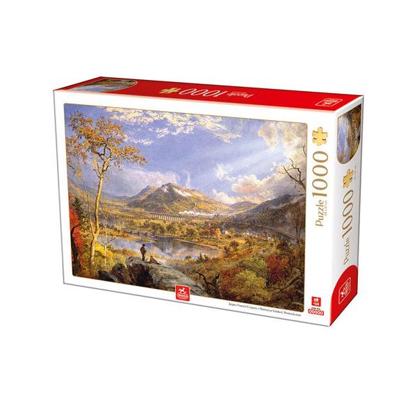 ジャスパー・フランシス・クロプシー作品アメリカ・スタテン島出身 「ハドソン・リバー派」、「ルミニズム」の画家ピース数:　1000ピース完成サイズ:　47 × 68 cm対応フレーム:　F475685☆　糊は入っていません。