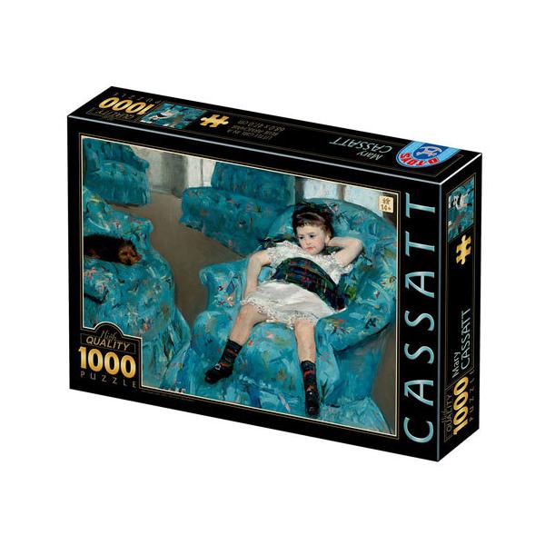 メアリー・カサットアメリカ出身の印象派の女流画家・版画家　日常生活、特に女性を題材とした作品を多く描いているピース数:　1000ピース完成サイズ:　47 × 68 cm対応フレーム:　F475685☆　糊は入っていません。