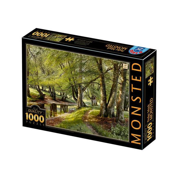 ペーダー・モルク・モンステッド作品デンマークの 写実主義の画家　リアルなスタイルの風景画で最もよく知られているピース数:　1000ピース完成サイズ:　47 × 68 cm対応フレーム:　F475685☆　糊は入っていません。