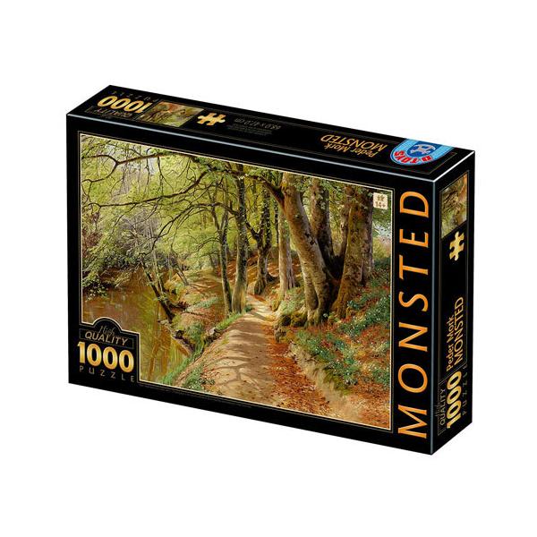 ペーダー・モルク・モンステッド作品デンマークの 写実主義の画家　リアルなスタイルの風景画で最もよく知られているピース数:　1000ピース完成サイズ:　47 × 68 cm対応フレーム:　F475685☆　糊は入っていません。