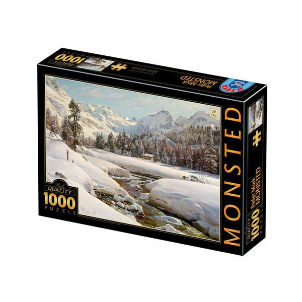 ペーダー・モルク・モンステッド作品デンマークの 写実主義の画家　リアルなスタイルの風景画で最もよく知られているピース数:　1000ピース完成サイズ:　47 × 68 cm対応フレーム:　F475685☆　糊は入っていません。