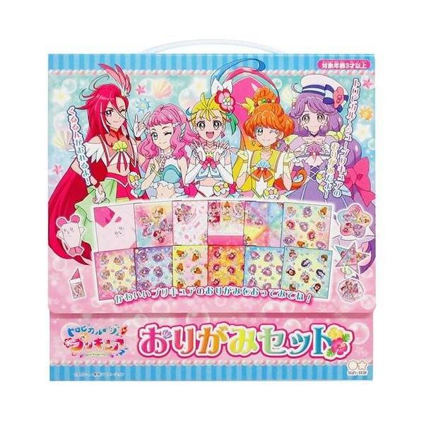 キャラクターの絵柄が出来上がるキャラクターおりがみと、チラシ柄のおりがみがあります。取っ手付きのバッグ形パッケージに、作ったおりがみを入れて持ち運べます。詳しい折り方の説明書（おりがみ教室）付きです。メーカー：エンスカイセット内容：キャラク...