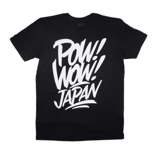 RVCAがサポートするホノルル発のストリートアートイベントPOW! WOW! JAPANのオフィシャルTシャツです。サーファー、スケーター、スノーボーダーはもちろん、アーティストからアスリートまで幅広い層に支持を受けています。 ■素材　コッ...