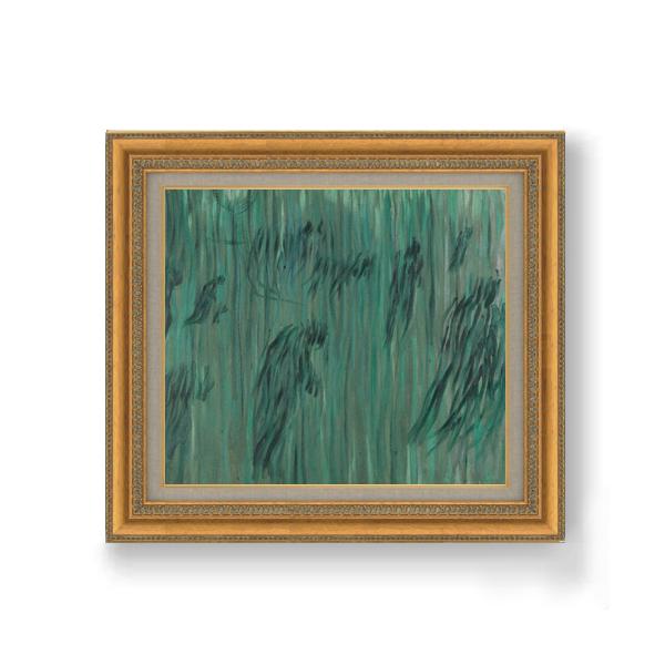 油絵直筆仕上げ｜ 絵画 10号 複製画 額縁透明アクリル板