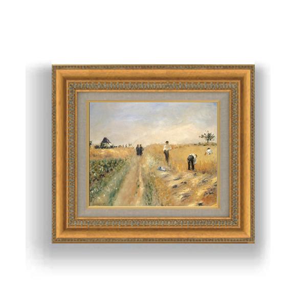 油絵直筆仕上げ｜ 絵画 3号 複製画 額縁透明アクリル板/ガラス板