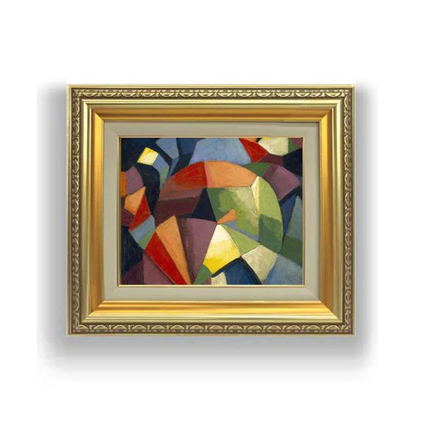 油絵直筆仕上げ｜ 絵画 3号 複製画 額縁透明アクリル板/ガラス板