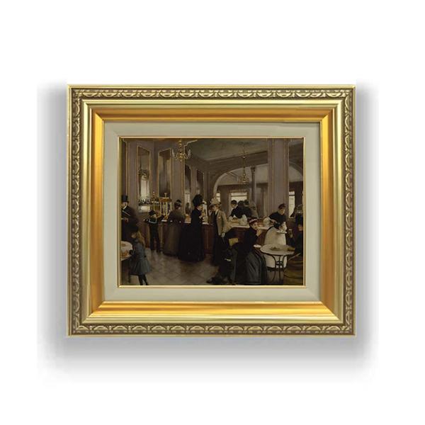 油絵直筆仕上げ｜ 絵画 3号 複製画 額縁透明アクリル板/ガラス板