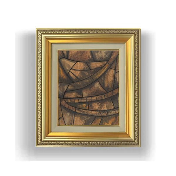 油絵直筆仕上げ｜ 絵画 3号 複製画 額縁透明アクリル板/ガラス板