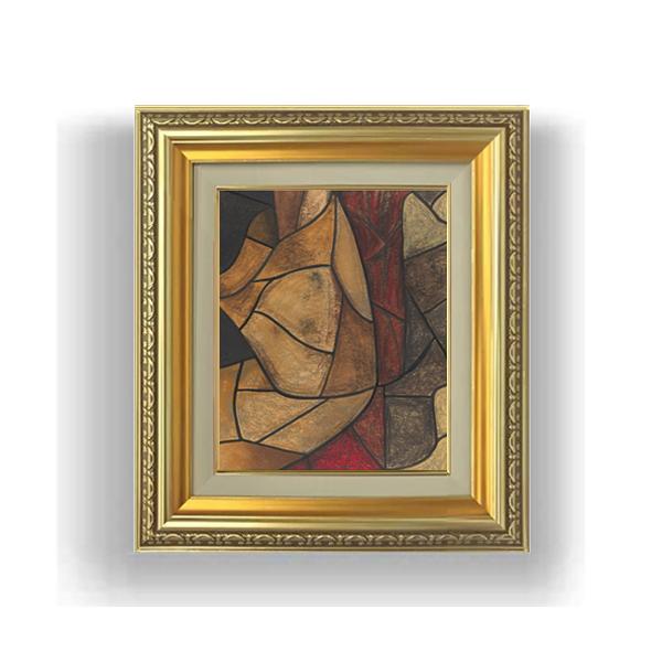 油絵直筆仕上げ｜ 絵画 3号 複製画 額縁透明アクリル板/ガラス板