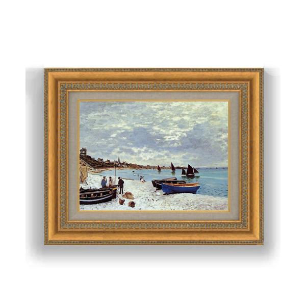 油絵直筆仕上げ｜ 絵画 4号 複製画 額縁透明アクリル板/ガラス板