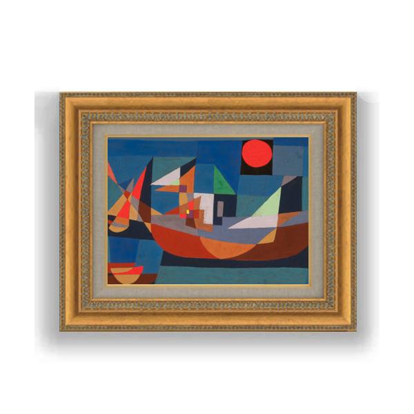 油絵直筆仕上げ｜ 絵画 4号 複製画 額縁透明アクリル板/ガラス板