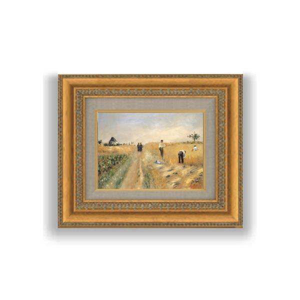 油絵直筆仕上げ｜ 絵画 SMサイズ 複製画 額縁透明アクリル板/ガラス板