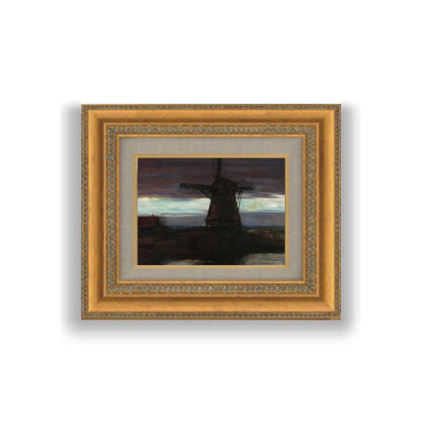 油絵直筆仕上げ｜ 絵画 SMサイズ 複製画 額縁透明アクリル板/ガラス板