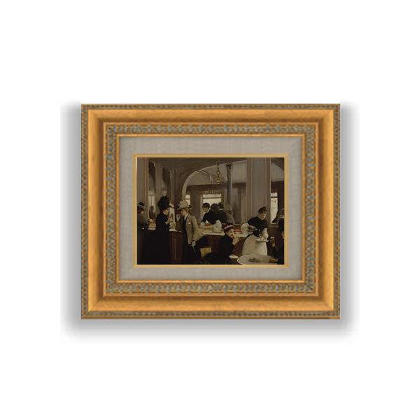 油絵直筆仕上げ｜ 絵画 SMサイズ 複製画 額縁透明アクリル板/ガラス板