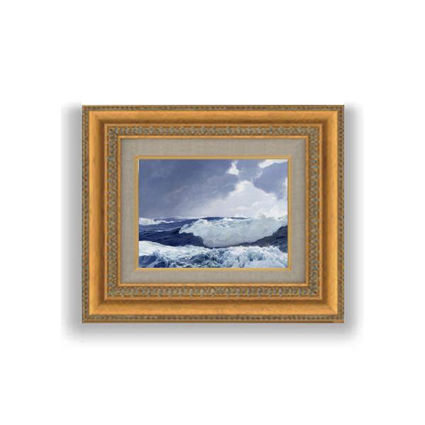 油絵直筆仕上げ｜ 絵画 SMサイズ 複製画 額縁透明アクリル板/ガラス板