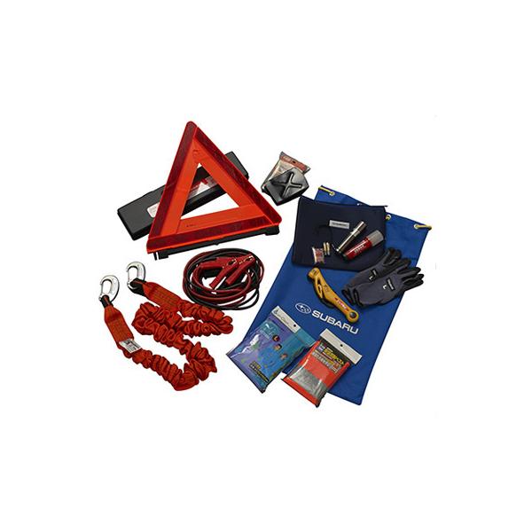 ■ＳＡＡ エマージェンシーサポートキット新品です。【部品番号】ＳＡＡ１０２００１６●事故・故障など緊急停車時に必要なアイテムを厳選。■三角停止表示板（ハードケース入り）■非常信号灯（LEDタイプ）■蛍光安全ベスト（オレンジ色）■ＬＥＤライト...