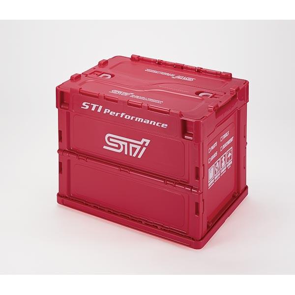 ■ＳＴＩ折りたたみコンテナ S　CHERRY RED ver.新品商品です。 　　　　　　　　【商品番号】STSG18100080（S）●人気の折りたたみコンテナにチェリーレッドが登場STIの創立30周年を記念して、折りたたみコンテナに新色...