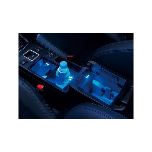 ■レヴォーグ・ＶＭ　センターコンソールイルミネーション新品です。 【適合】　ＶＭ　（Ｄ型〜Ｆ型）  【部品番号】Ｈ２０１７ＶＡ０００*ドリンクホルダーとコンソールボックス内のブルーＬＥＤ。＜別売品＞※のれんわけハーネスV【部品番号】Ｈ００７...