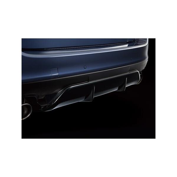 ■レヴォーグ・ＶＭ　リヤアンダーディフューザー新品です。 【適合】　ＶＭ　（Ｄ型〜）  【部品番号】Ｅ５６１７ＶＡ２００ *ガンメタ塗装。※STIリヤアンダースポイラーと共着不可。※装着部地上高が最大約10mm下がります。●より立体感のある...