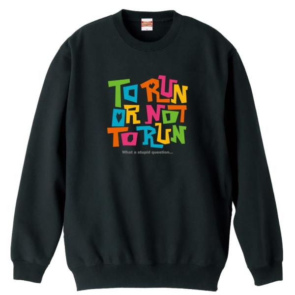 【発売日：2021年04月26日】【ブランド】ARTWORKS-KOBE (アートワークスコウベ)【生地について】10.0オンス 裏パイル トレーナー素材：綿100%【プリント内容】TO RUN OR NOT TO RUNWhat a st...