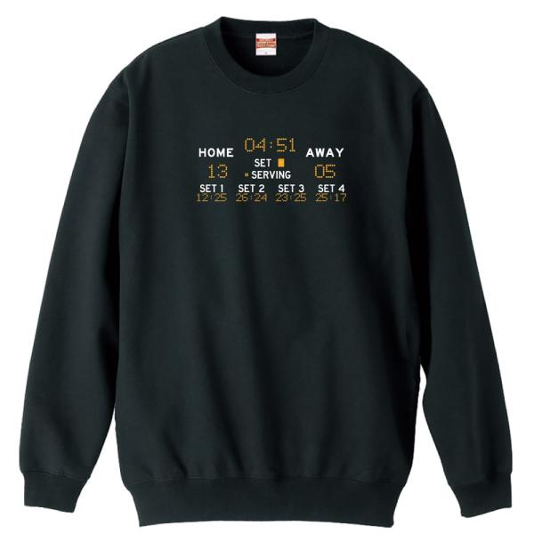 【発売日：2021年04月26日】【ブランド】ARTWORKS-KOBE (アートワークスコウベ)【生地について】10.0オンス 裏パイル トレーナー素材：綿100%【プリント内容】VOLLEYBALL SCORE BOARD DESIGN...